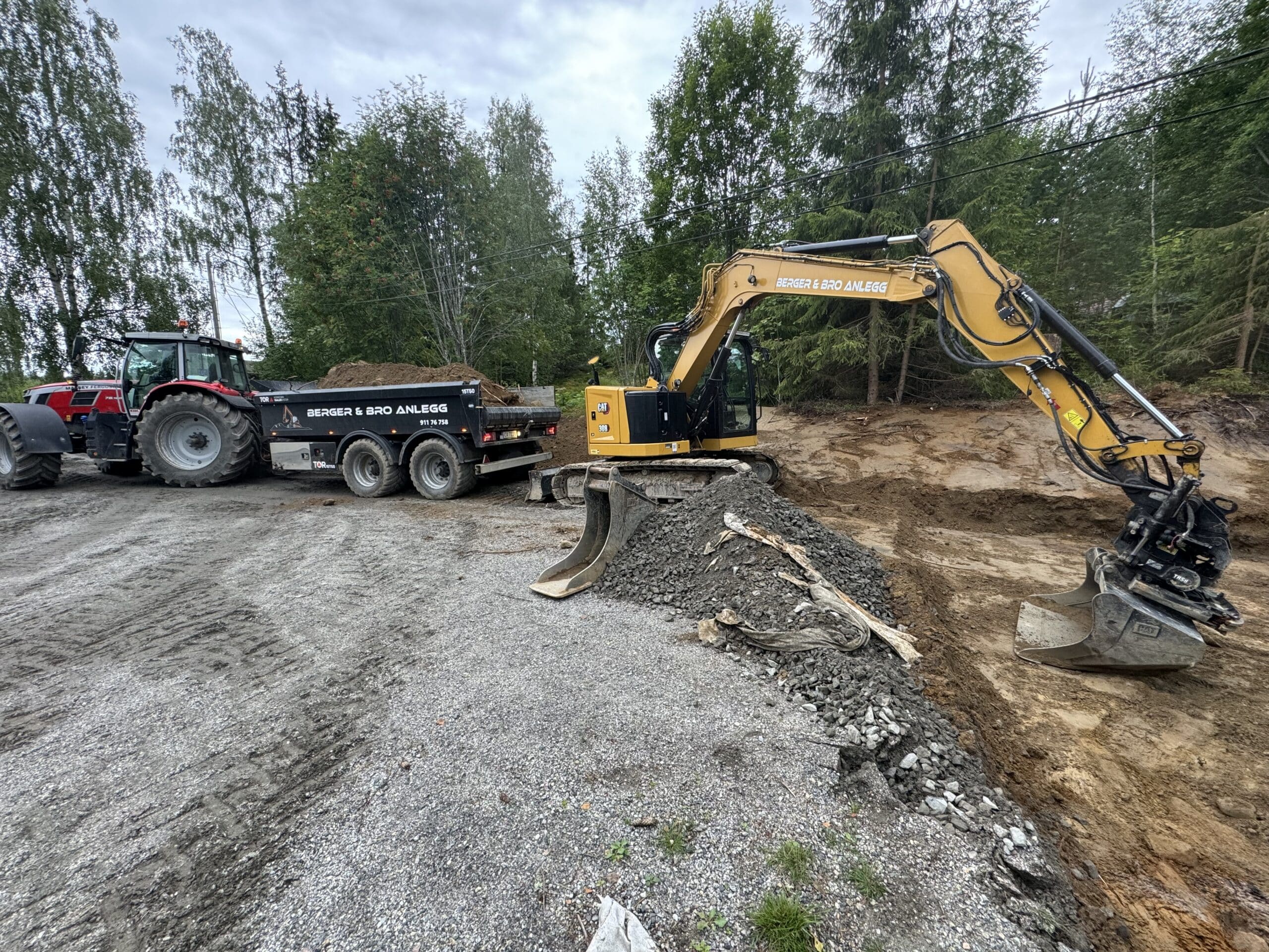 Graving - Berger & Bro Anlegg AS